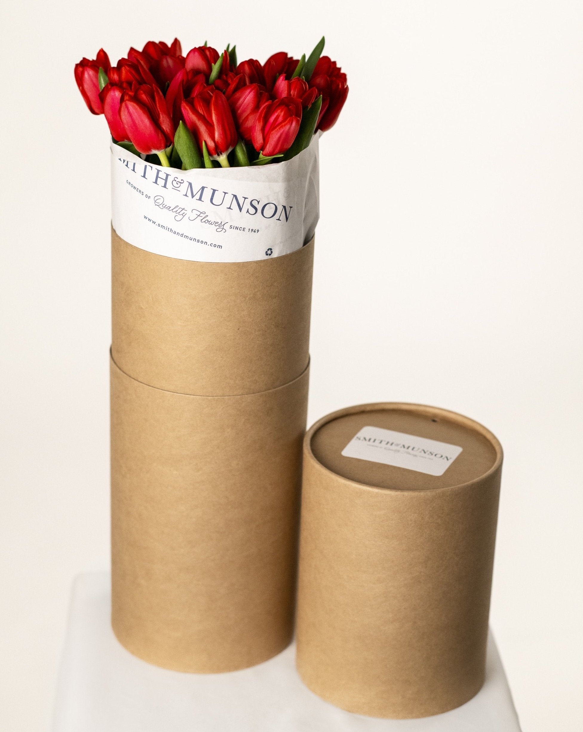 20 Red British Tulips – Smith & Munson